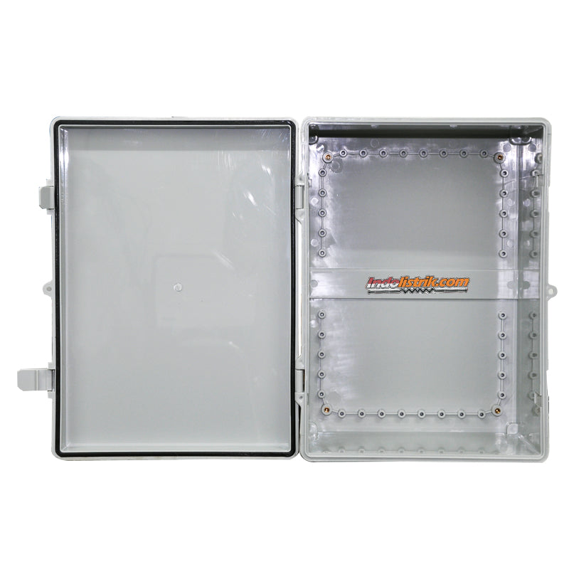 Jual Box Panel Plastik ABS 290x390 x 160 mm Abu-Abu Durabox LENGKAP ...