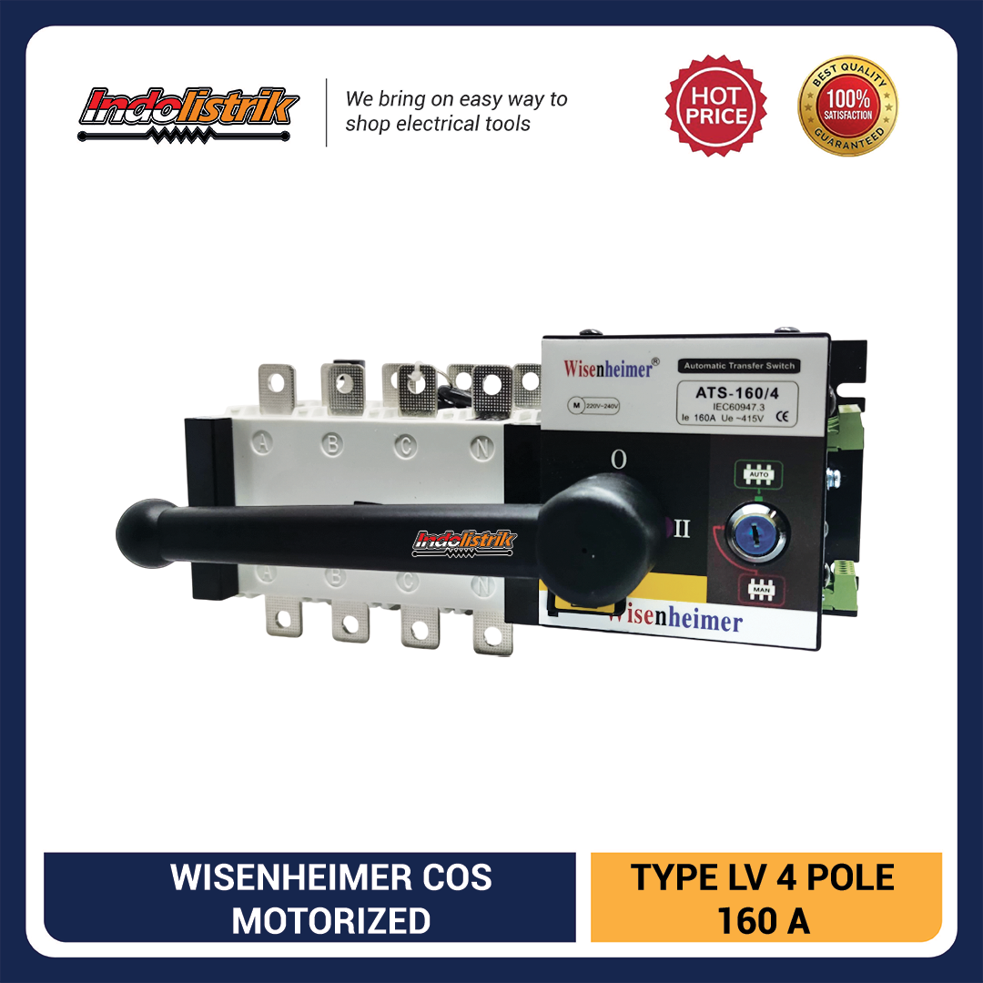 Jual Change Over Switch 4P 1600A Motorized COS Ohm Saklar 1600 Ampere ...