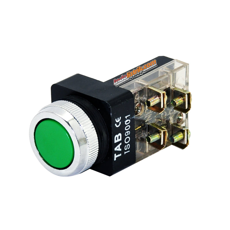 Jual TAB Push Button PB2511 Hijau Murah & Lengkap - indolistrik.com