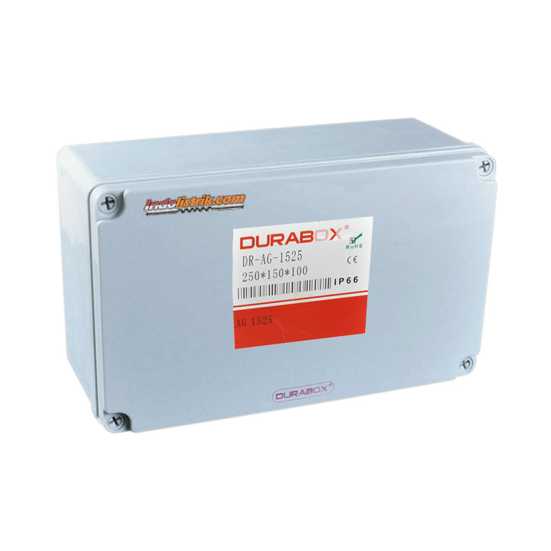 Jual Junction Box Panel Plastik ABS Durabox 150x250 x 100 mm Solid ...