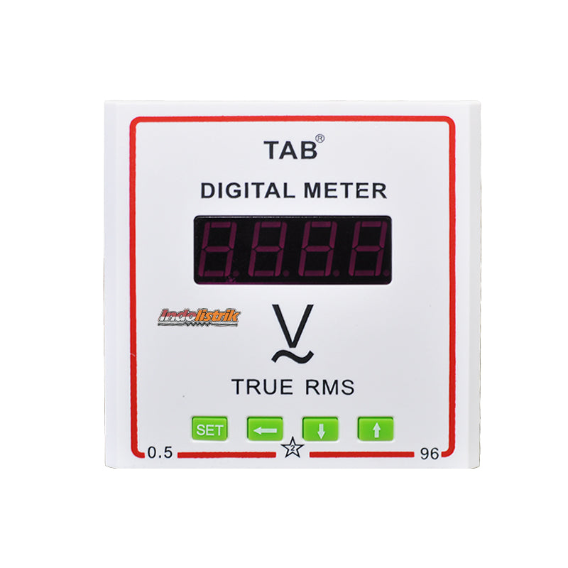 Jual TAB Digital Voltmeter 96x96 600 V AC Harga Murah & Bagus ...